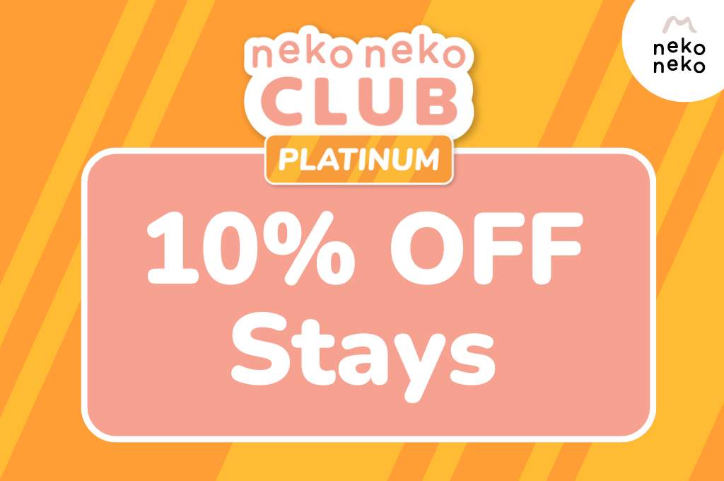 [Platinum Tier] 10% OFF Stays – Neko Neko