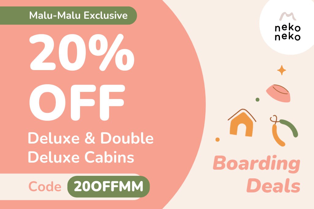 20% OFF Deluxe & Double Deluxe Cabins – Neko Neko